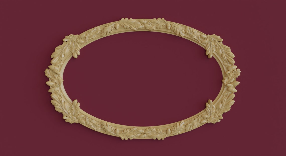 3d Frames STL File Collection for CNC Machine & Architectural Modeling ...