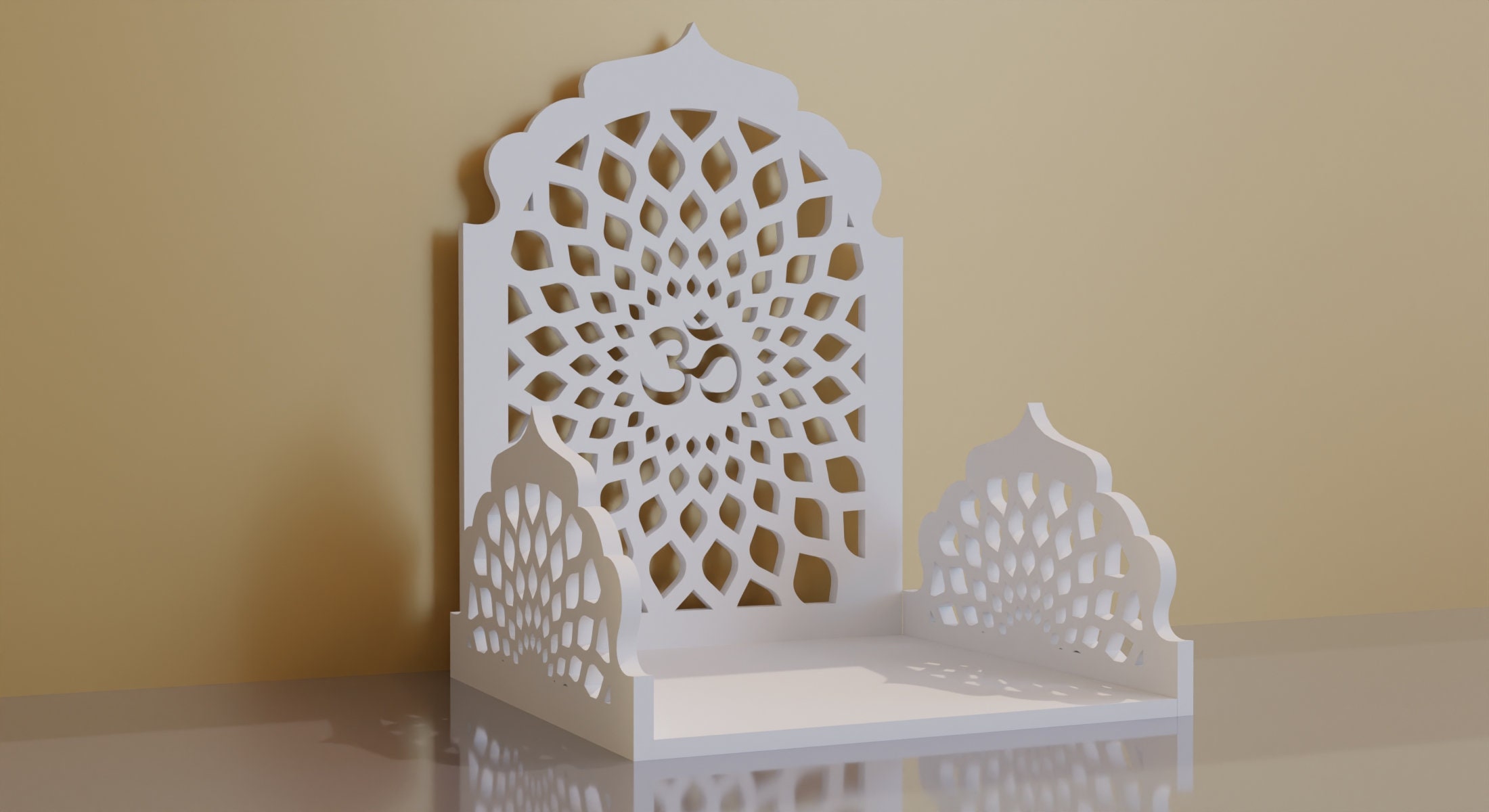 Collection of 10 Decorative Mandir Design Templates DXF and EPS and Ai ...