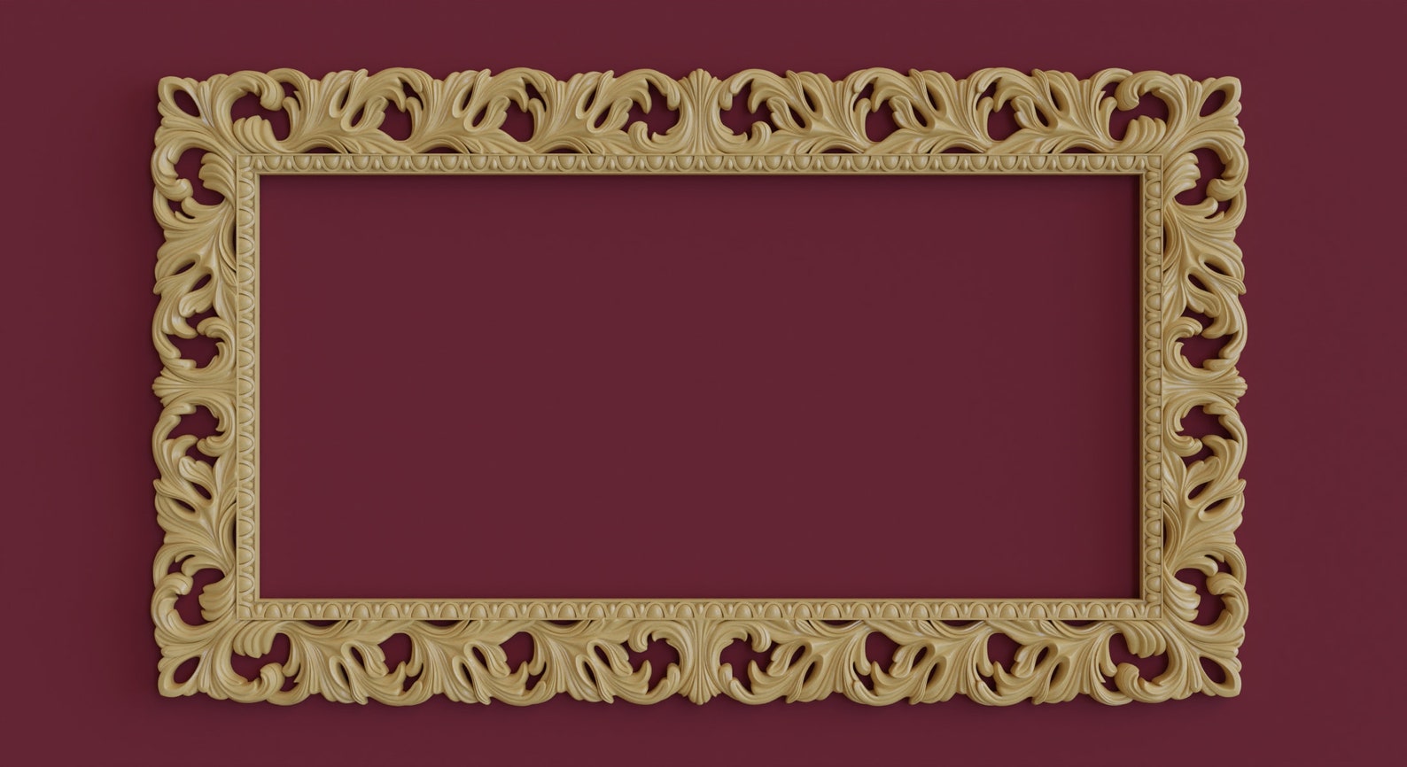 3d Frames STL File Collection for CNC Machine & Architectural Modeling ...