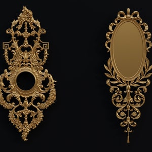 15 Ready to Use STL Files of Mirror and Photo Frames for CNC Machining ...