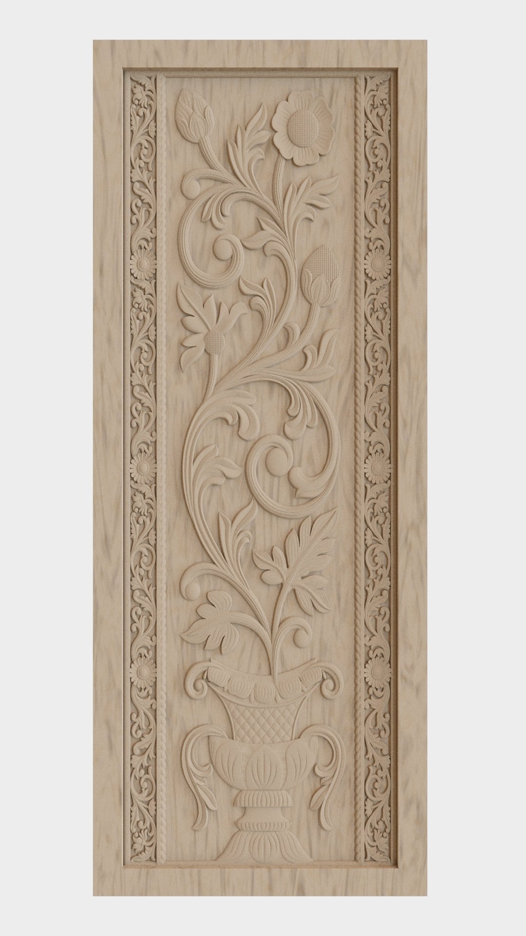 50 Fancy Door Designs: CNC Ready 3D STL Collection (digital Download ...