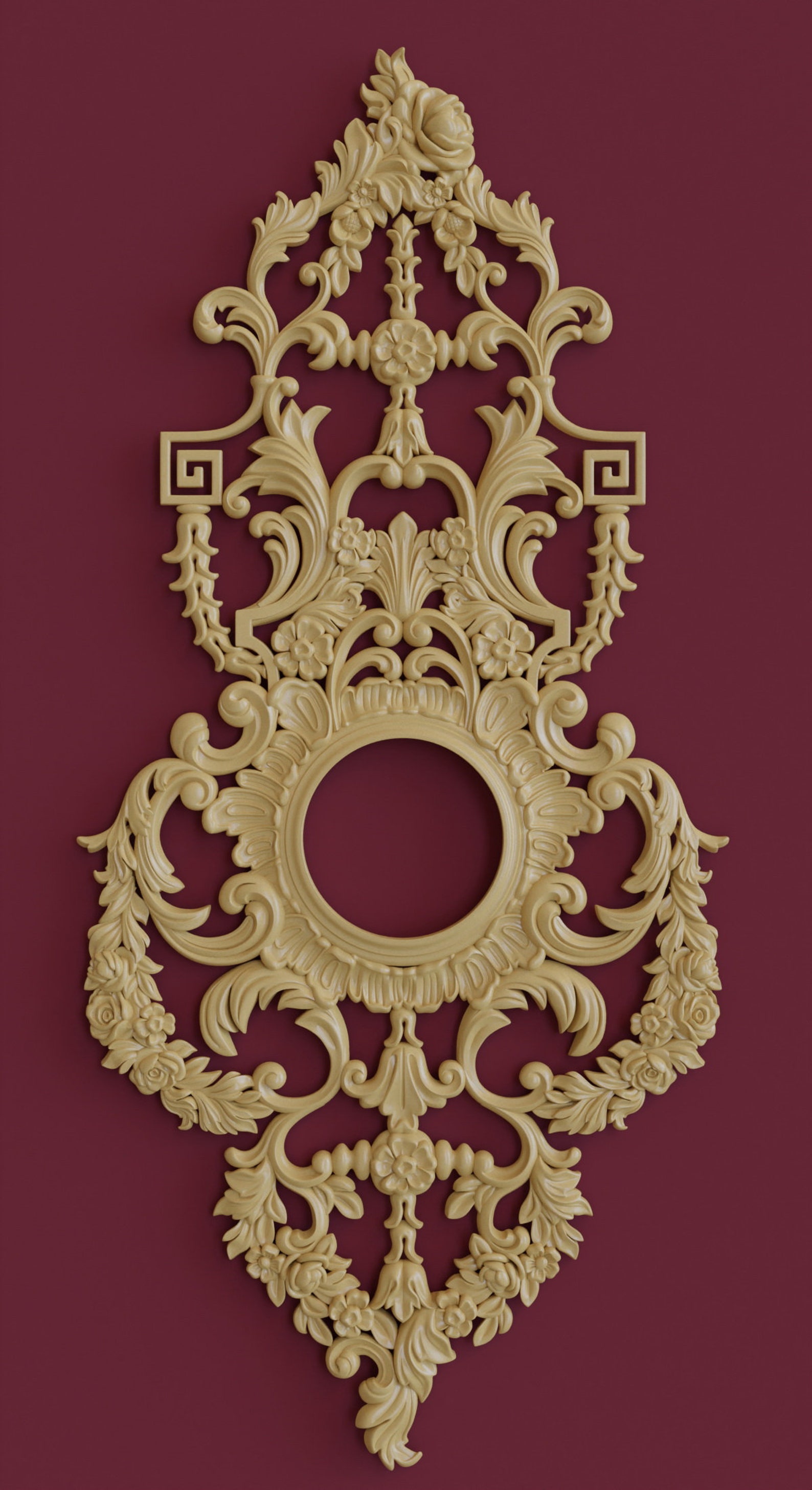 3d Frames STL File Collection for CNC Machine & Architectural Modeling Decorative Wall Mirror ...