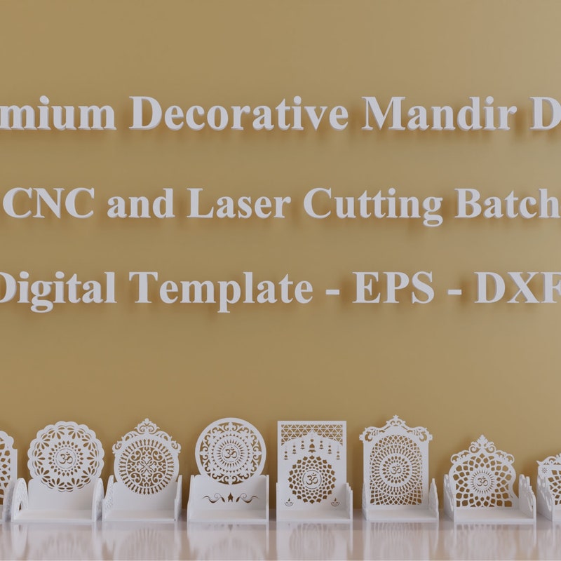 Pooja Mandir Dxf - Etsy