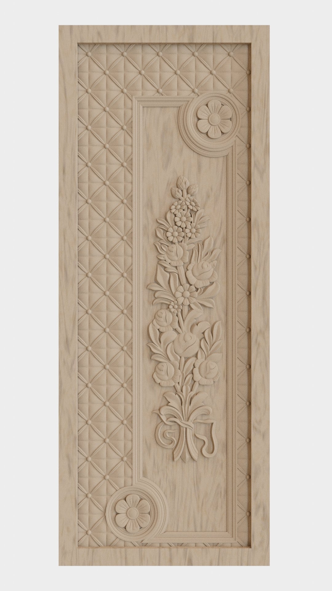 50 Fancy Door Designs: CNC Ready 3D STL Collection (digital Download ...