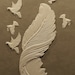 3D Feather Design With Birds STL File for CNC Carving and 3D Printing ...