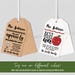 End of Year Teacher Appreciation Gift Tags Instant Editable ...