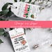 End of Year Teacher Appreciation Gift Tags Instant Editable ...
