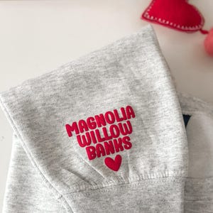 Love Puff Print Sweatshirt Valentines Day Shirt Gift for Her Love Heart ...