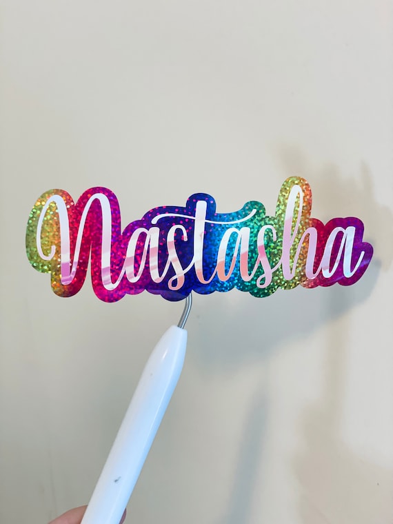 Layered Name Decal Vinyl Decal Shadow Vinyl Name Decal - Etsy