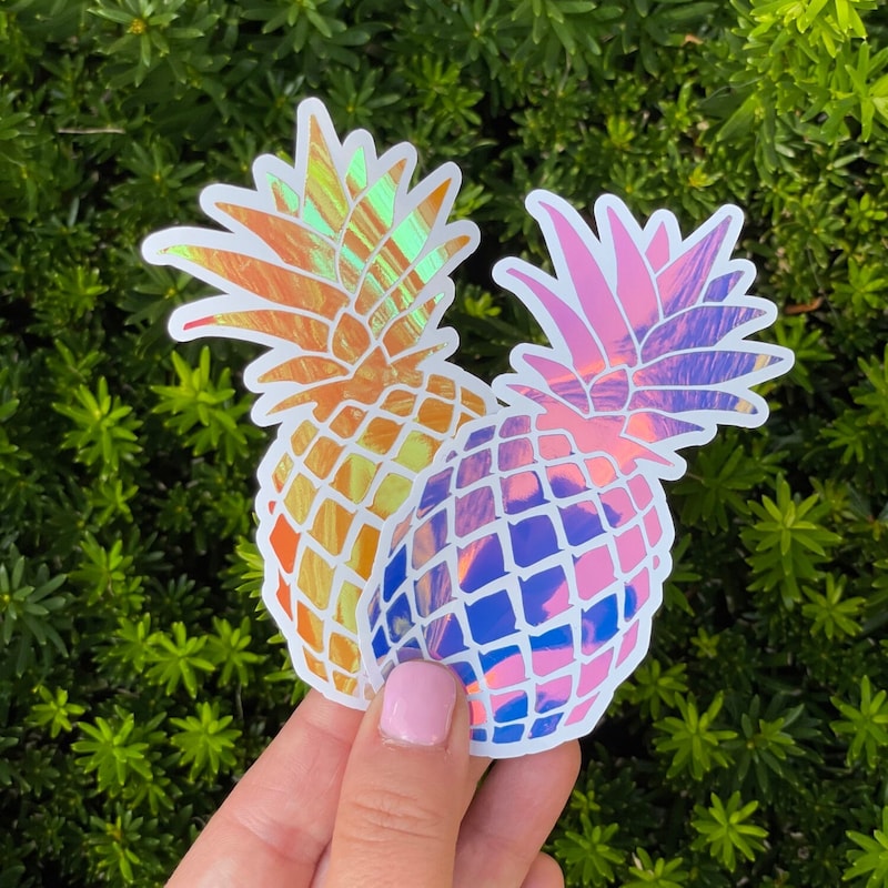 Pineapple Sticker - Etsy