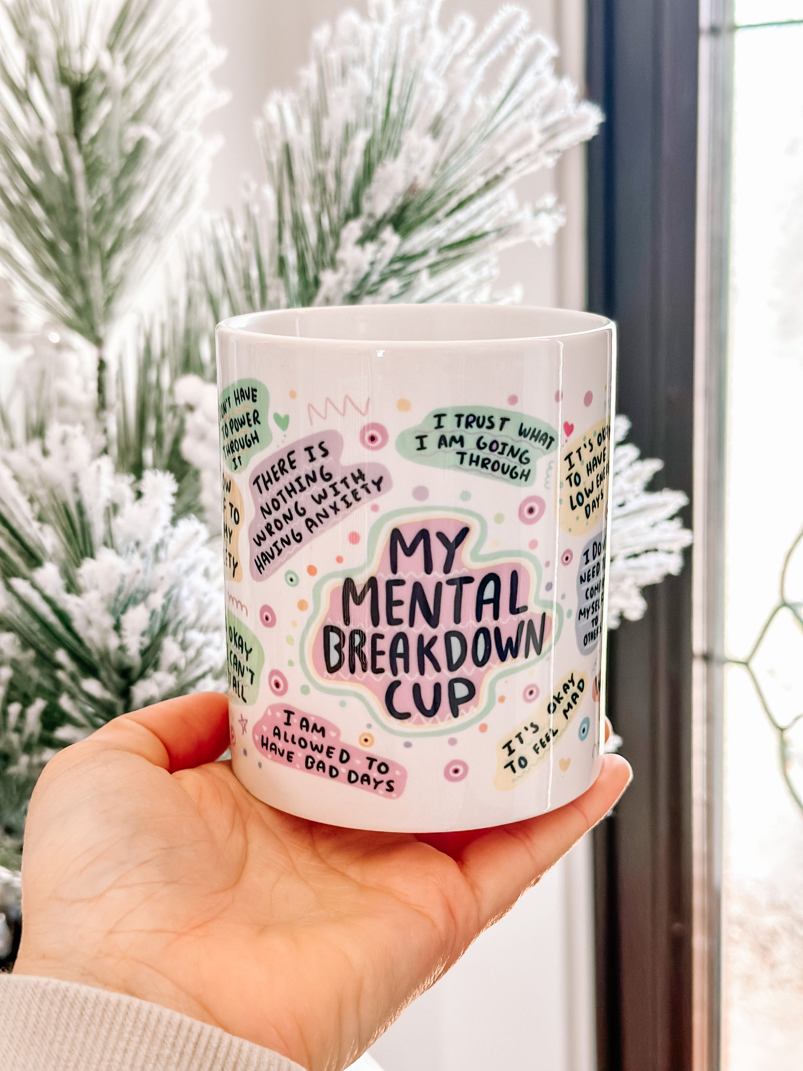 My Mental Breakdown Mug 15oz Daily Affirmations Mug Gift for Her Best ...
