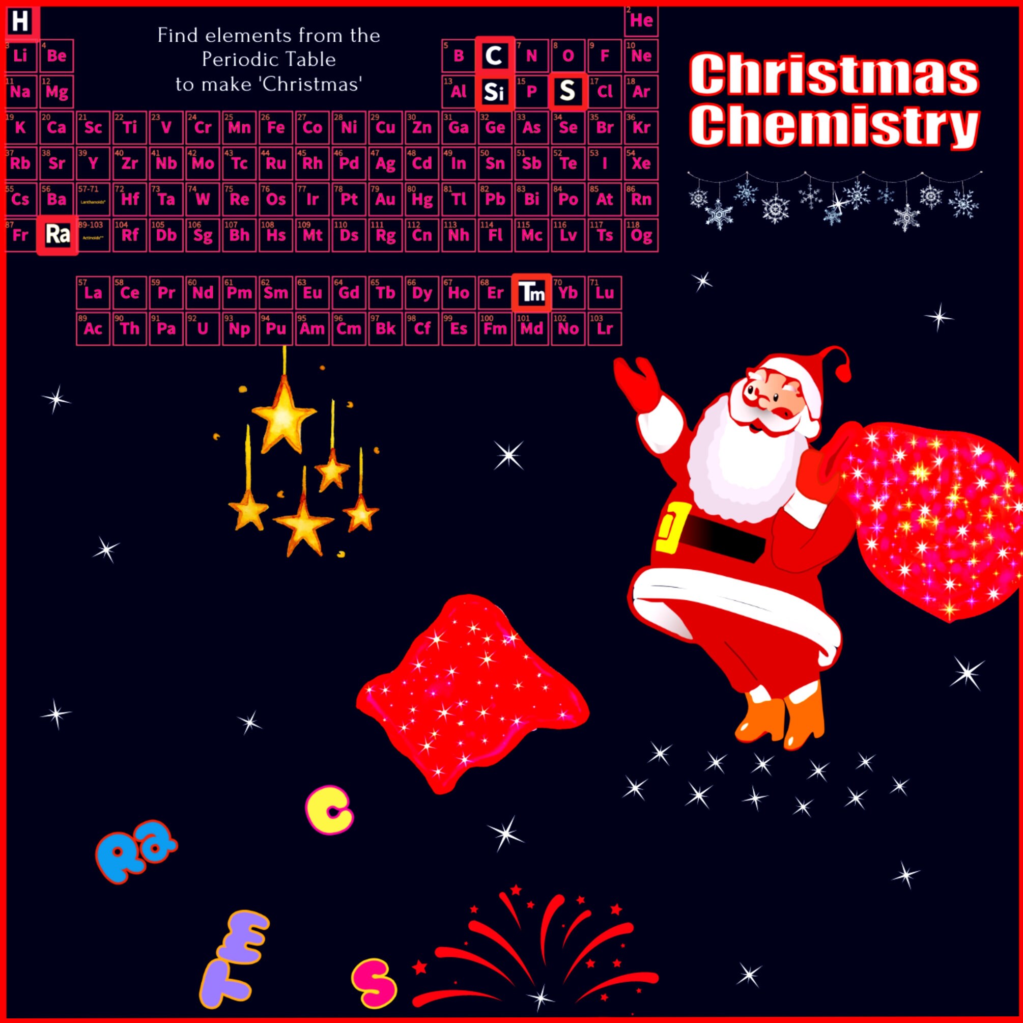 Christmas Chemistry Digital and Instant downloadable | Etsy