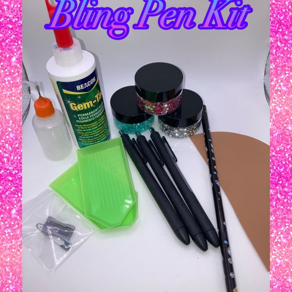Rhinestone Bling Kit - Etsy