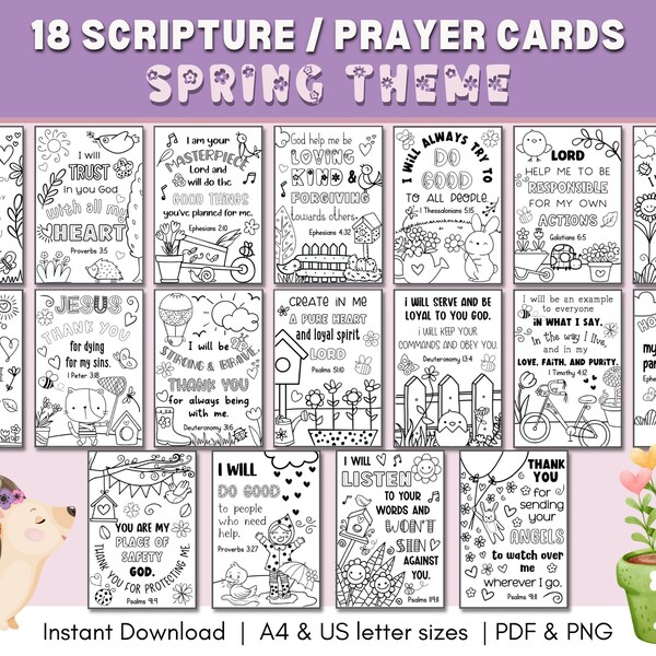 God's Love Bible Verse Note Cards Printable Scripture Valentines Cute ...