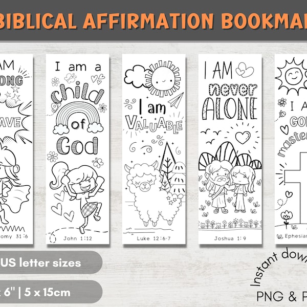 Printable Bookmarks - Etsy