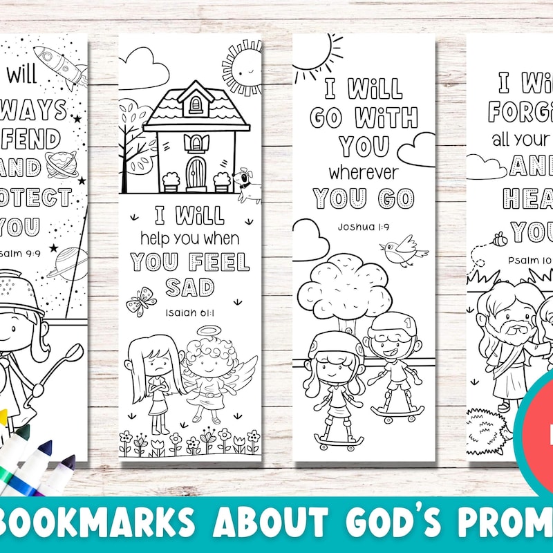 Kids Bookmarks - Etsy