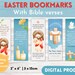 Easter Christian Bookmarks With Bible Verses Easter Gifts - Etsy