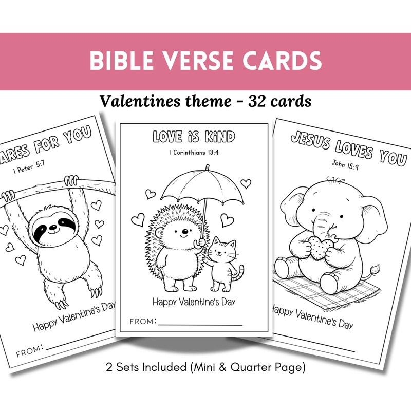Christian Valentine Cards - Etsy