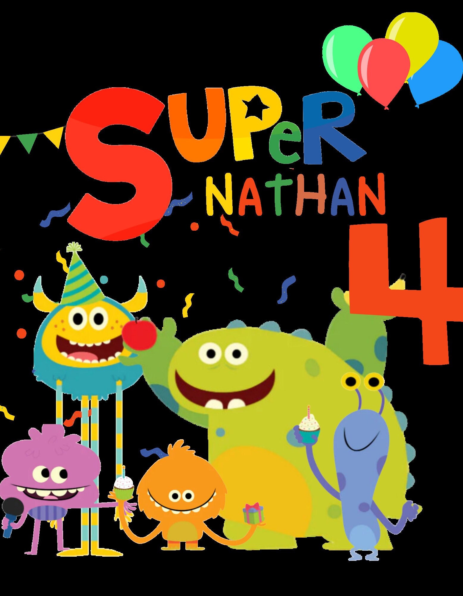 Super Simple Birthday PNG - Etsy