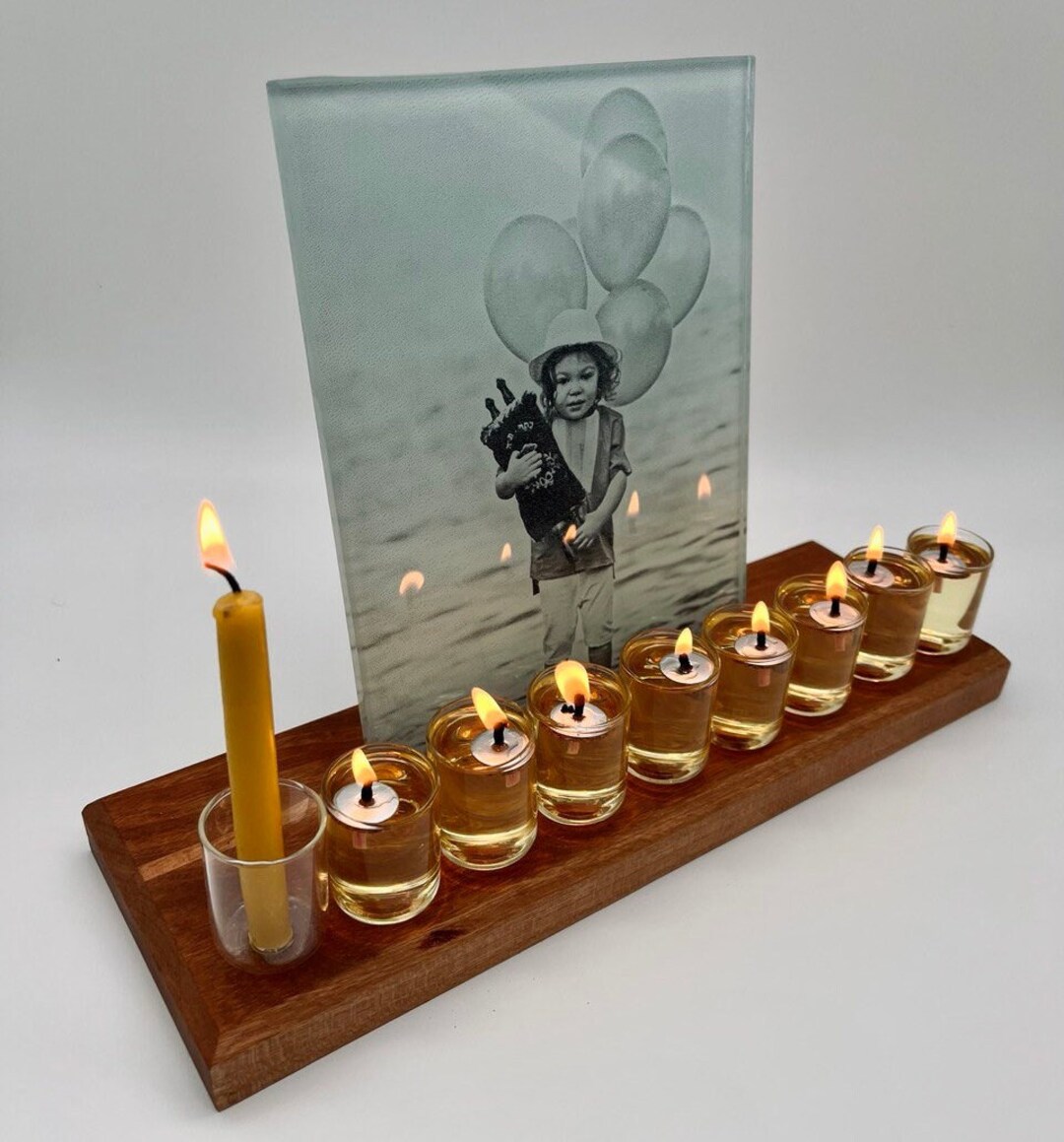 Custom Engraved Chanukah Menorah - Etsy