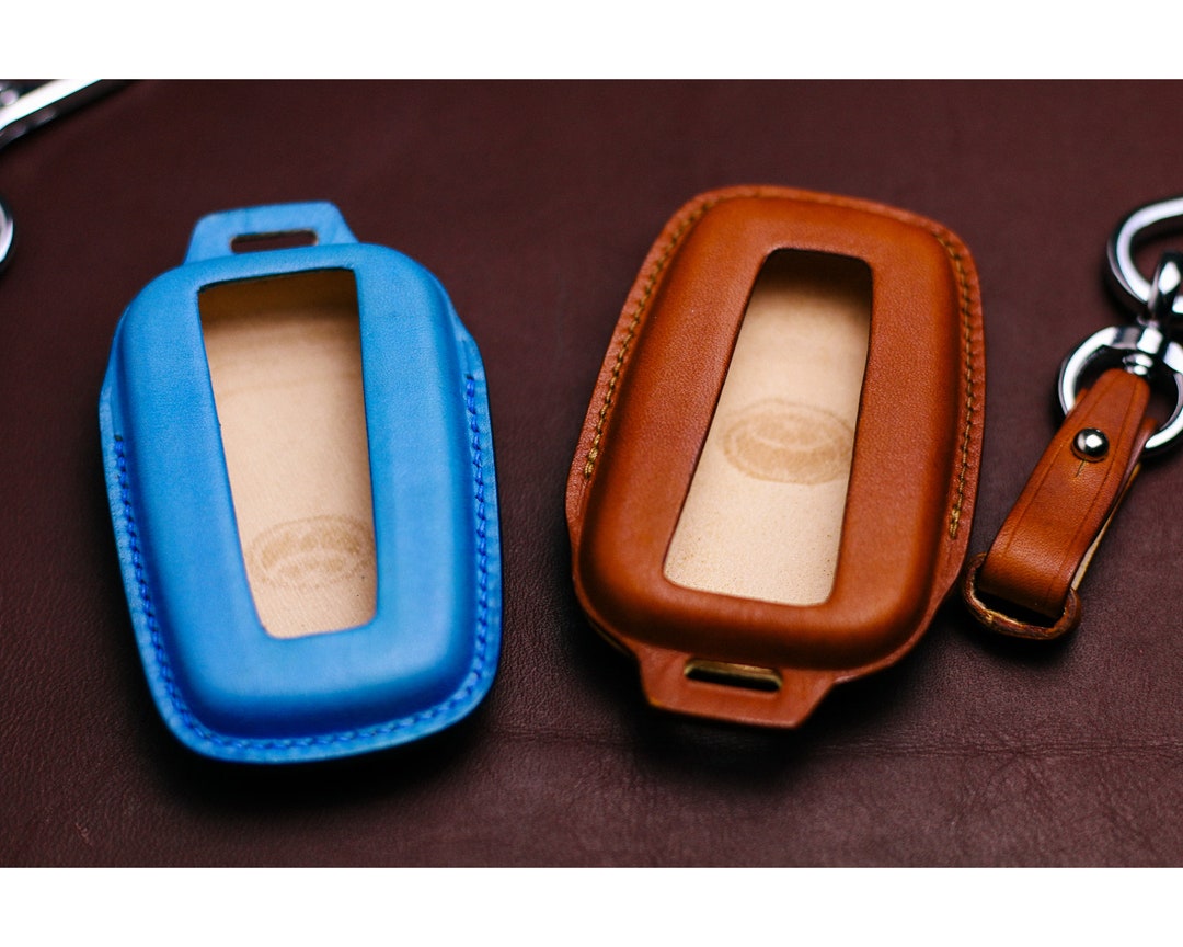 Leather Key Fob Cover for Toyota 2 3 4 Buttons RAV4 Cross Camry 70 CHR ...