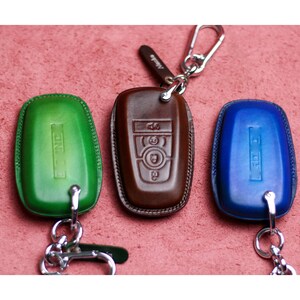 Leather Key Fob Cover for Bronco Raptor F150 F250 F350 Expedition 2020 ...