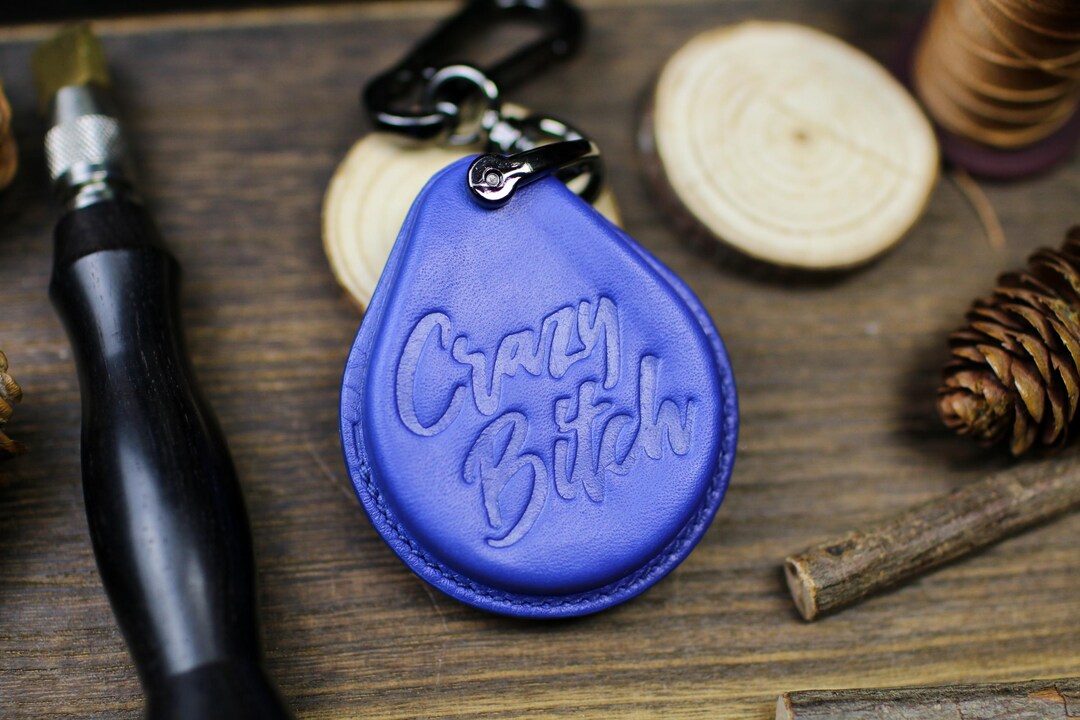 Custom Emblems Harley Key Fob Cover Leather Remote Case Handmade Fob ...