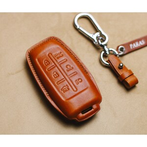 GENESIS Key Fob Cover 6 8 Buttons 2022 2021 Leather Key Fob Case ...