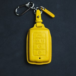 Wagoneer 2022 2023 Leather Key Fob Cover for 2021 Dodgee Cherokee Ramm ...