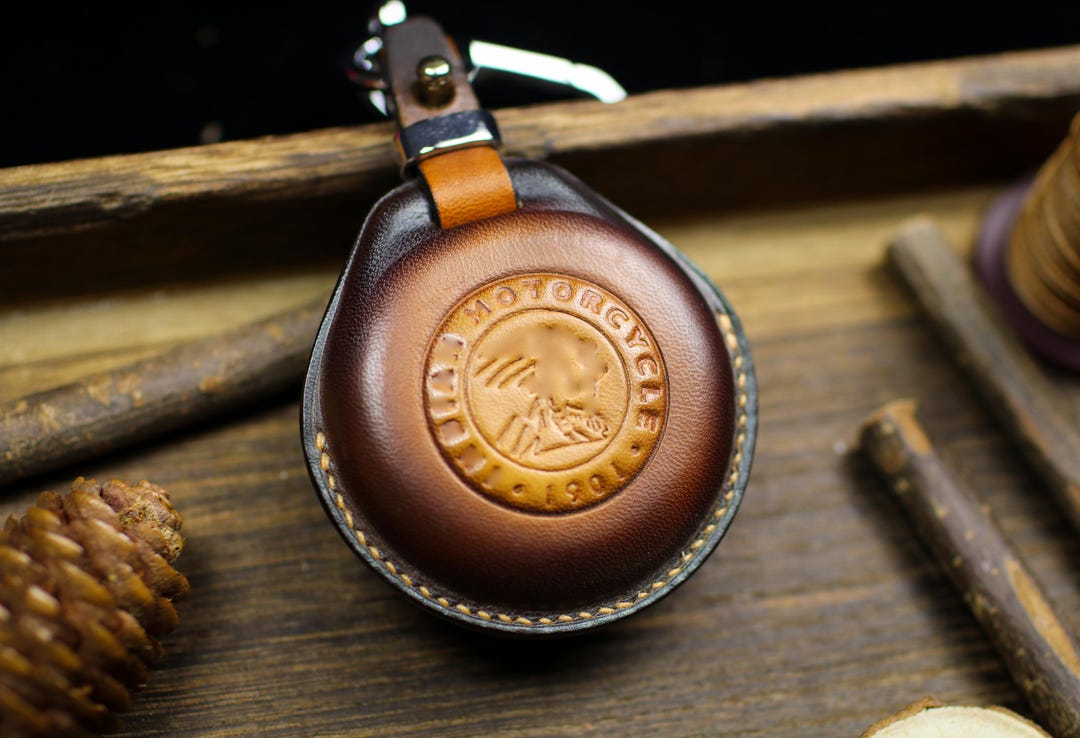 Roadmaster Dark Horse Leather Key Fob Case Fit for Chief Scout Sixty ...