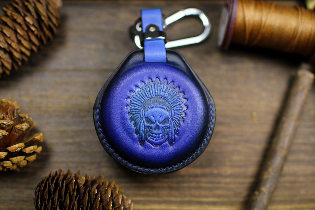 2025 Indians Leather Key Fob Case Motorcycle Fit for Chief Scout Bobber ...