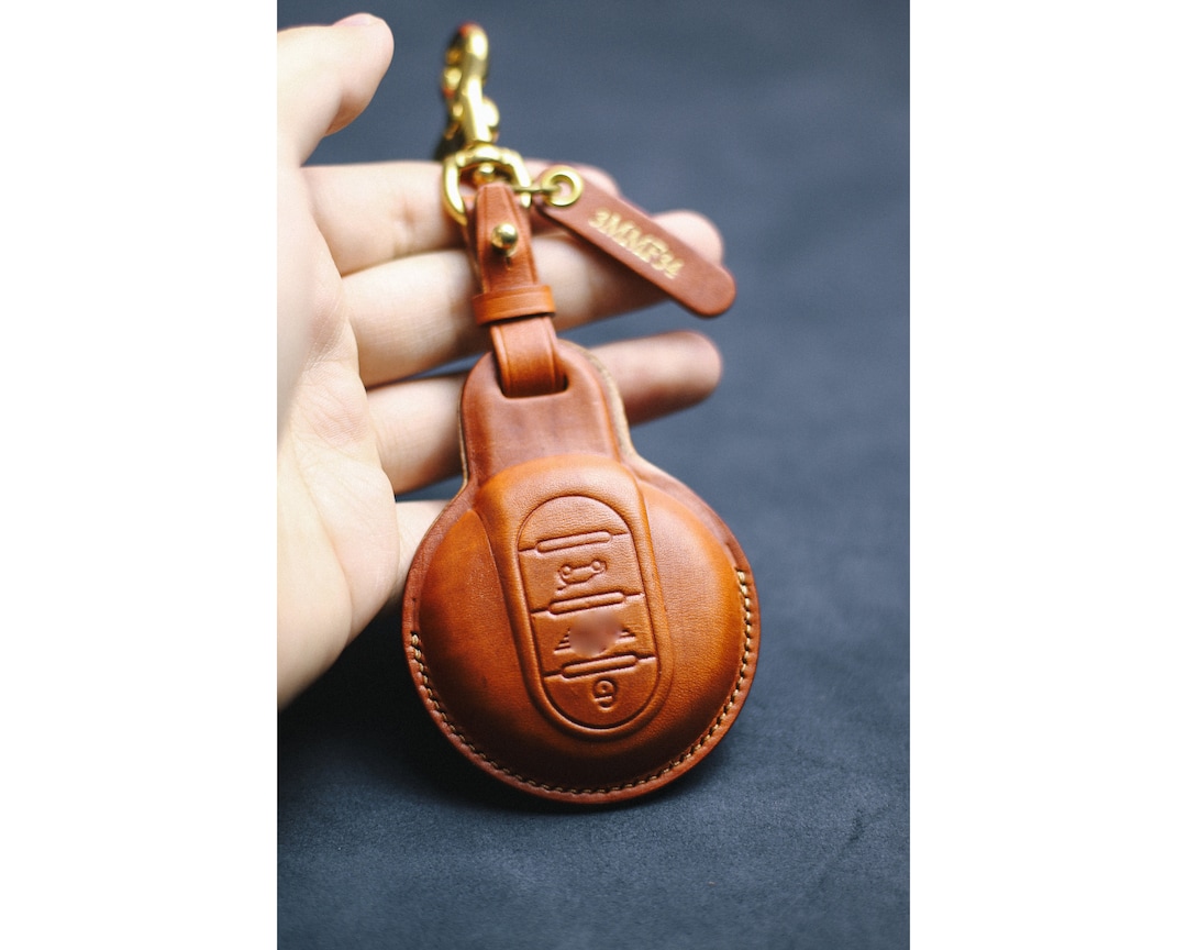 For Mini Key Fob Cover Case Mini Key Ring F Series Clubman Keychains ...