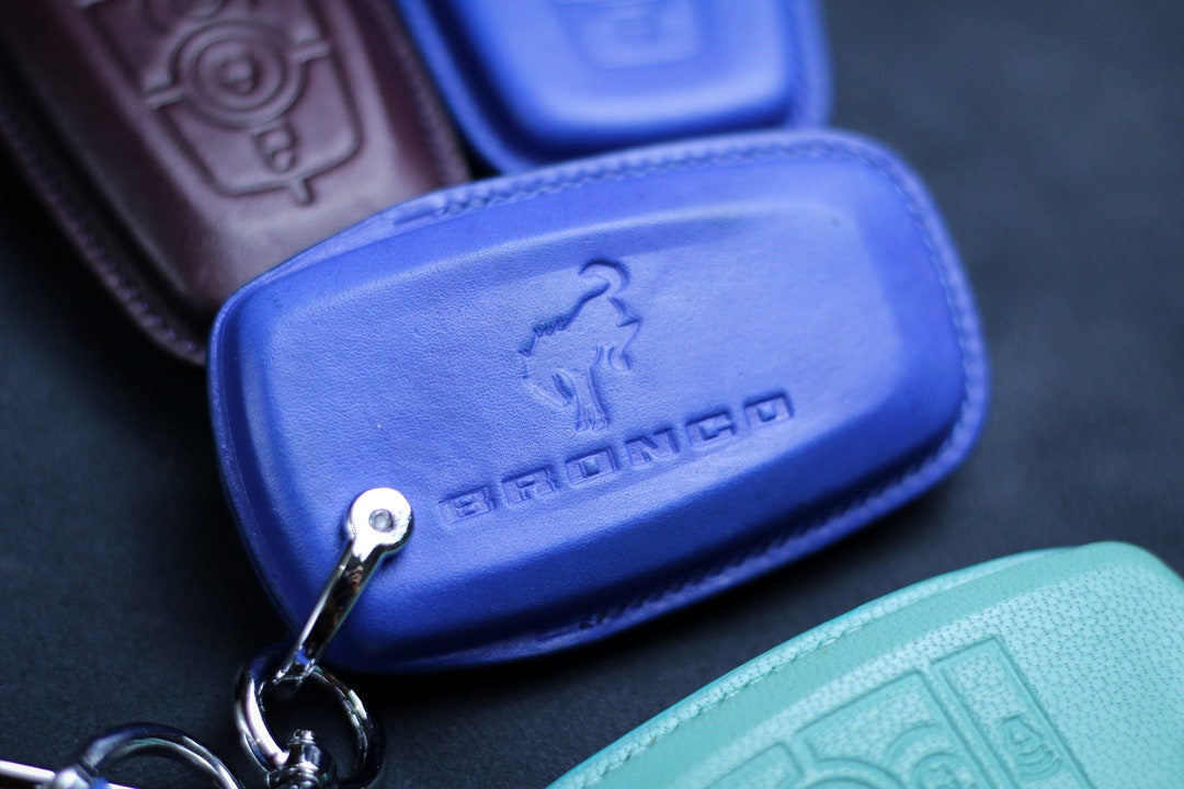 Cute Bronco Emblem 2022 2023 2024 Leather Key Fob Cover for - Etsy