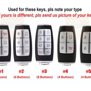 GENESIS 6 8 Buttons Hyundai Genesis G80 G70 GV70 GV80 G90 2020 2021 ...
