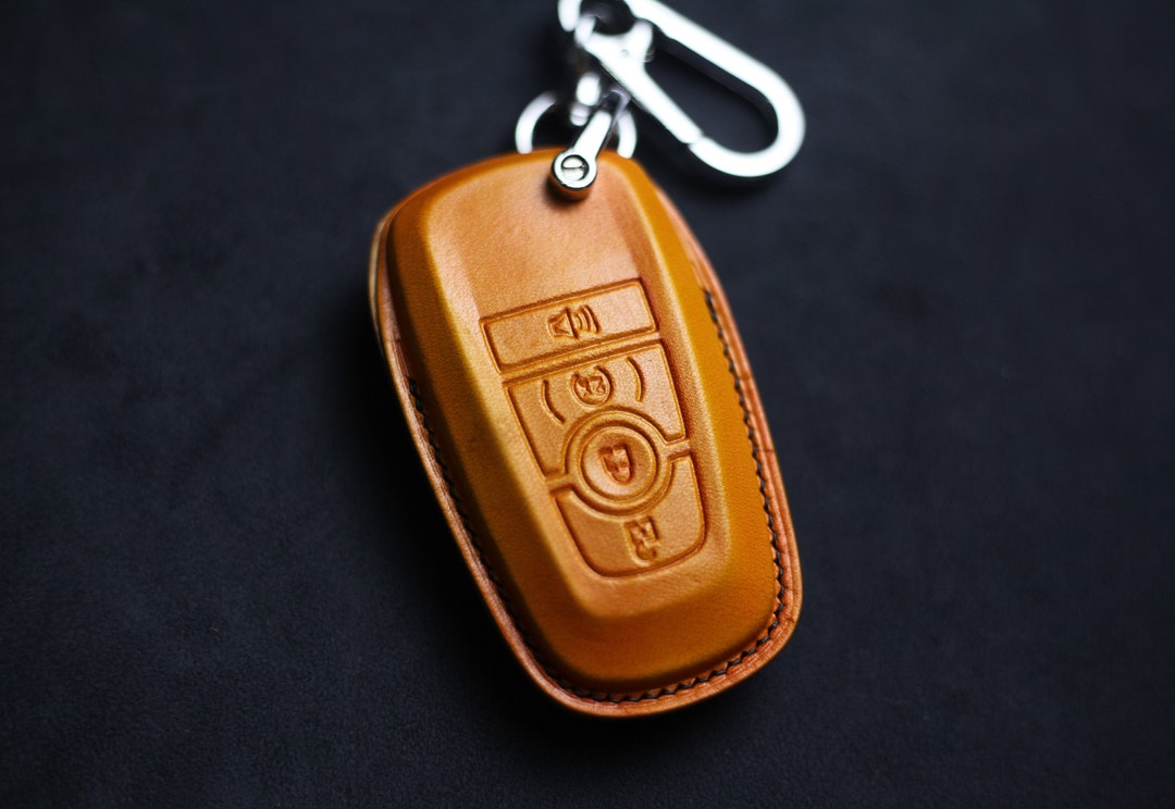 Cyber Orange Maverick Fob Leather Cover for 2024 Bronco Sport Area 51 ...