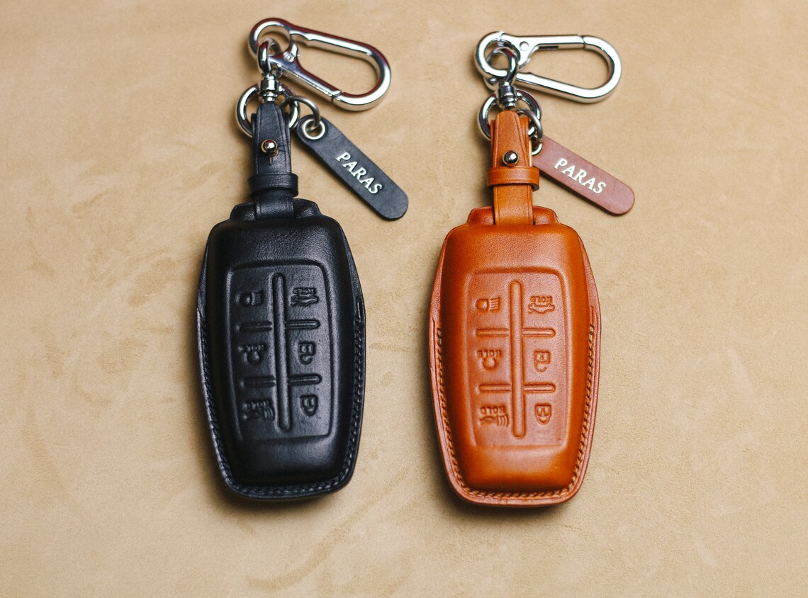 GENESIS Key Fob Cover 6 8 Buttons 2022 2021 Leather Key Fob - Etsy