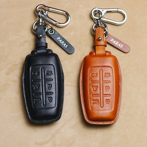 GENESIS Key Fob Cover 6 8 Buttons 2022 2021 Leather Key Fob Case ...