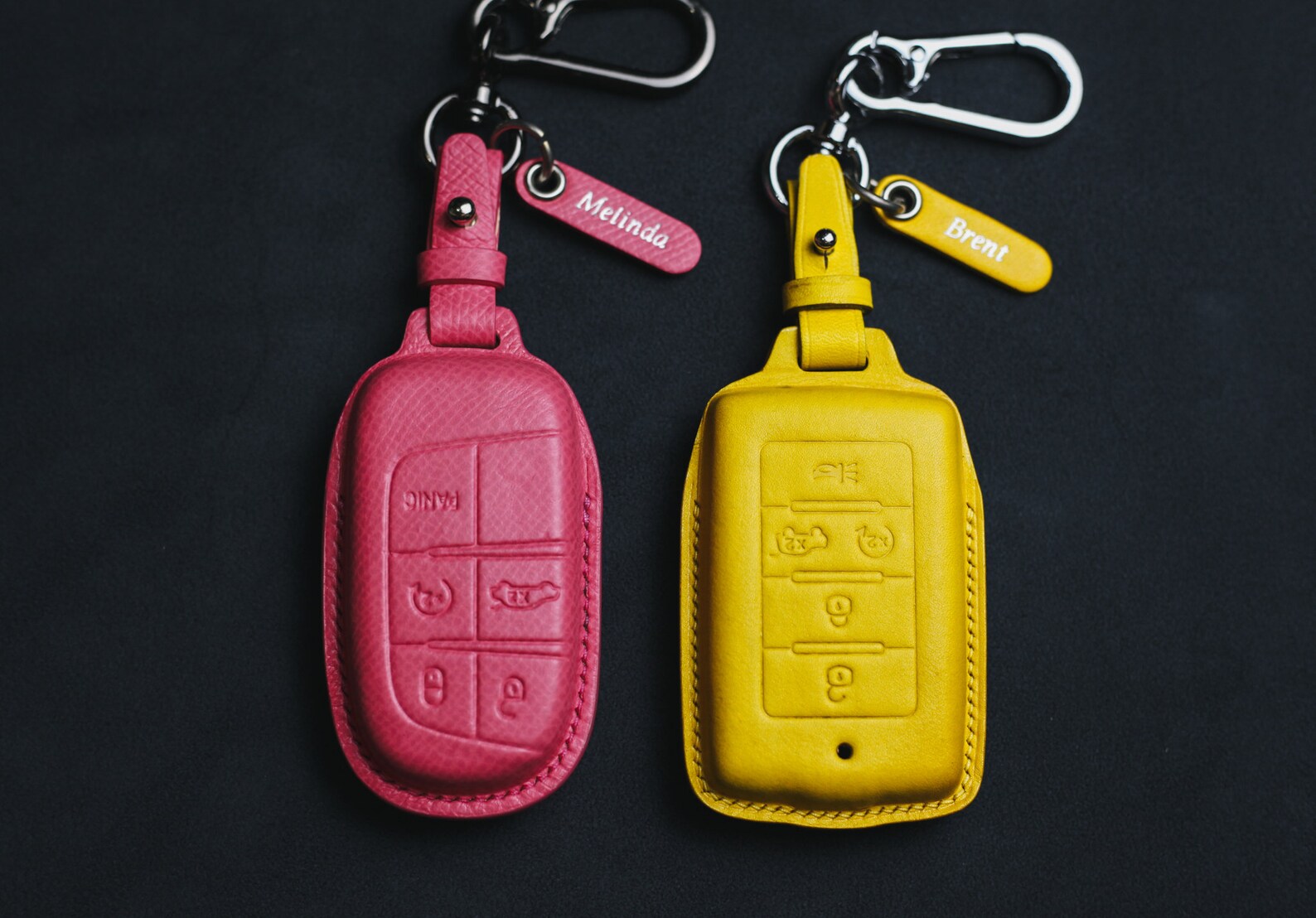 Leather Key Fob Cover for Wagoneer 2021 2022 2023 Dodge RAM - Etsy