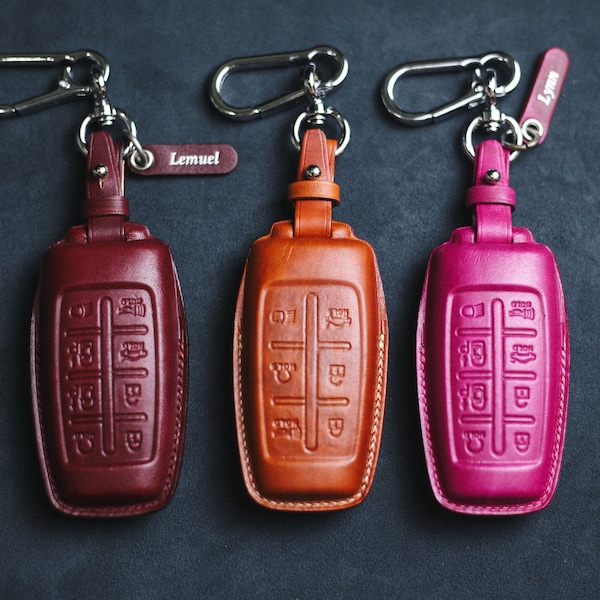 Genesis G70 Leather Key Fob Cover - Etsy