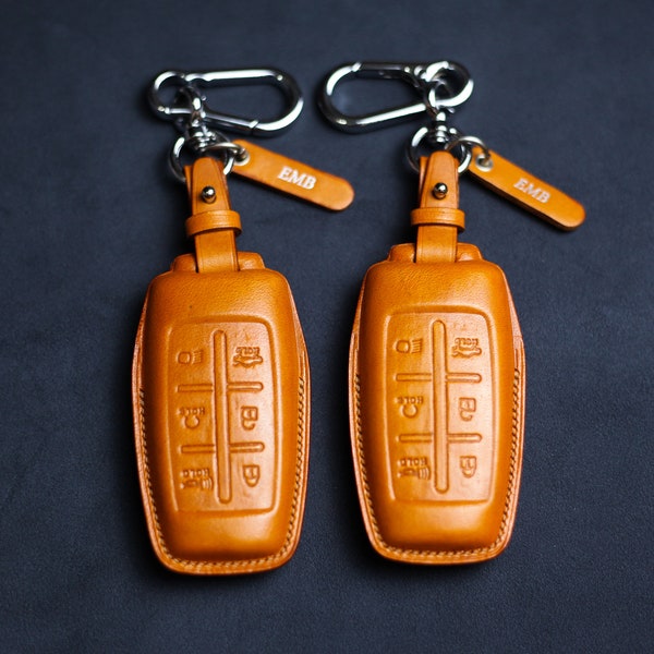 Genesis G70 Leather Key Fob Cover - Etsy