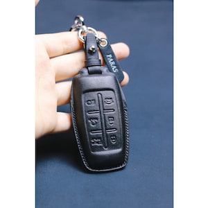 GENESIS Key Fob Cover 6 8 Buttons 2022 2021 Leather Key Fob Case ...