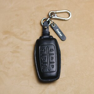 GENESIS Key Fob Cover 6 8 Buttons 2022 2021 Leather Key Fob Case ...