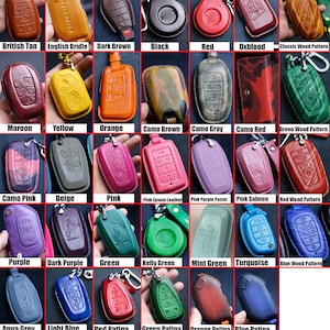 2025 Harley Key Fob Cover Leather Remote Case Handmade Fob Custom ...