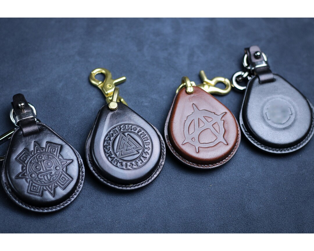 Cover for Harley Key Fob Fat Boy X48 1200 883 Street Glide Leather Case ...