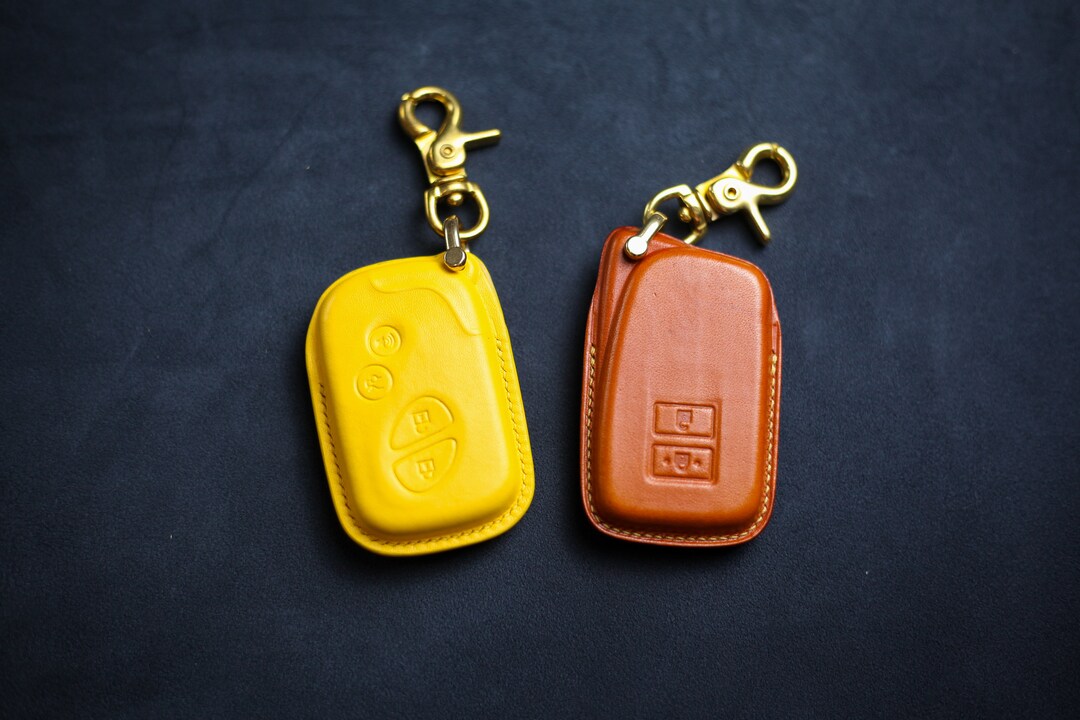 Leather Smart Key Fob Case for 2018-2021 Lexu Ls 500, Ls 500h Ux 200 ...