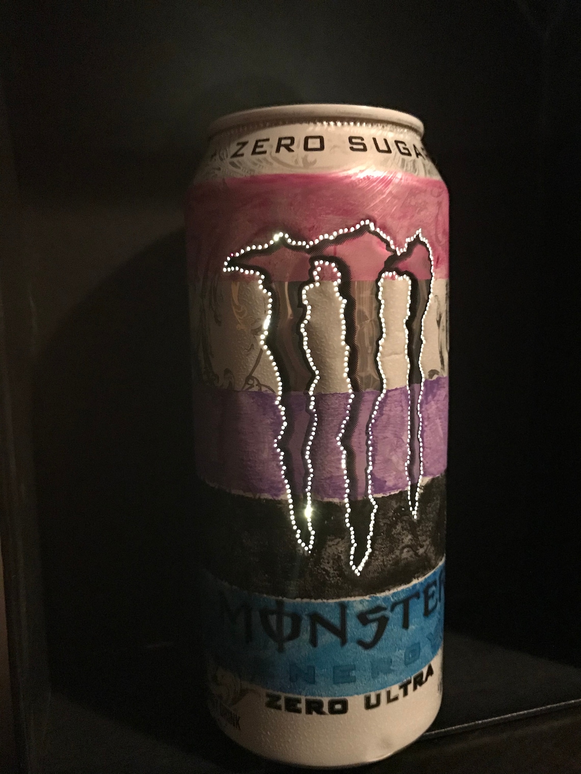 Genderfluid Pride Monster Light - Etsy