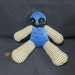 Medium Handmade Plushie Stuffed Animal Blue - Etsy