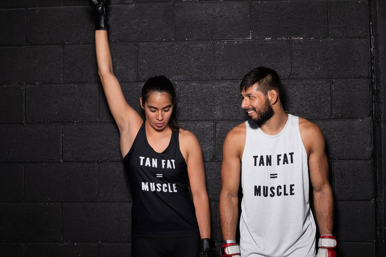 Muscle Tank Tops | Tan Fat = Muscle | Workout Tanks | Muscle Shirts ...