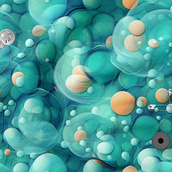 Bubbles Fabric - Etsy