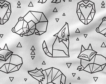 Origami Fabric | Etsy